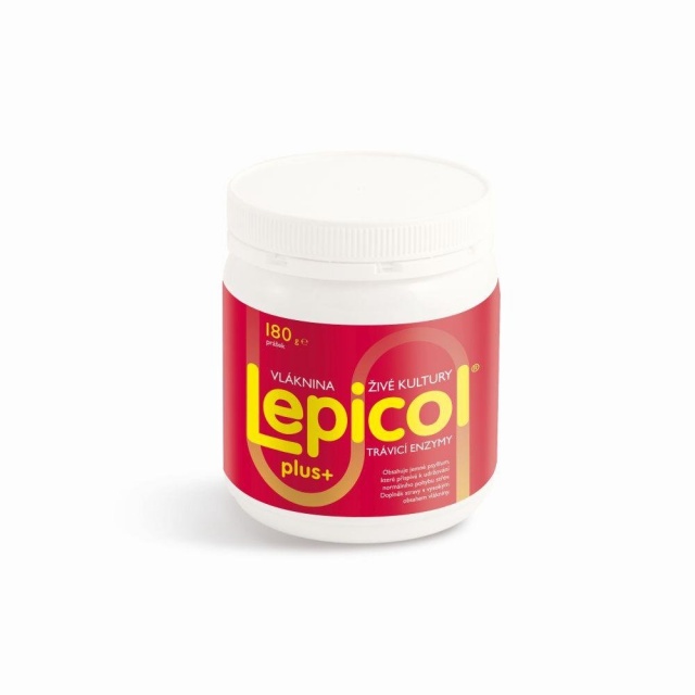 Lepicol PLUS trávicí enzymy 180g | EUC Lékárna