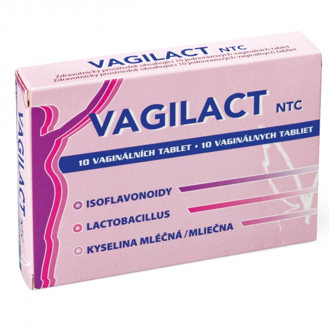 VAGILACT NTC 10 vaginálních tablet | EUC Lékárna