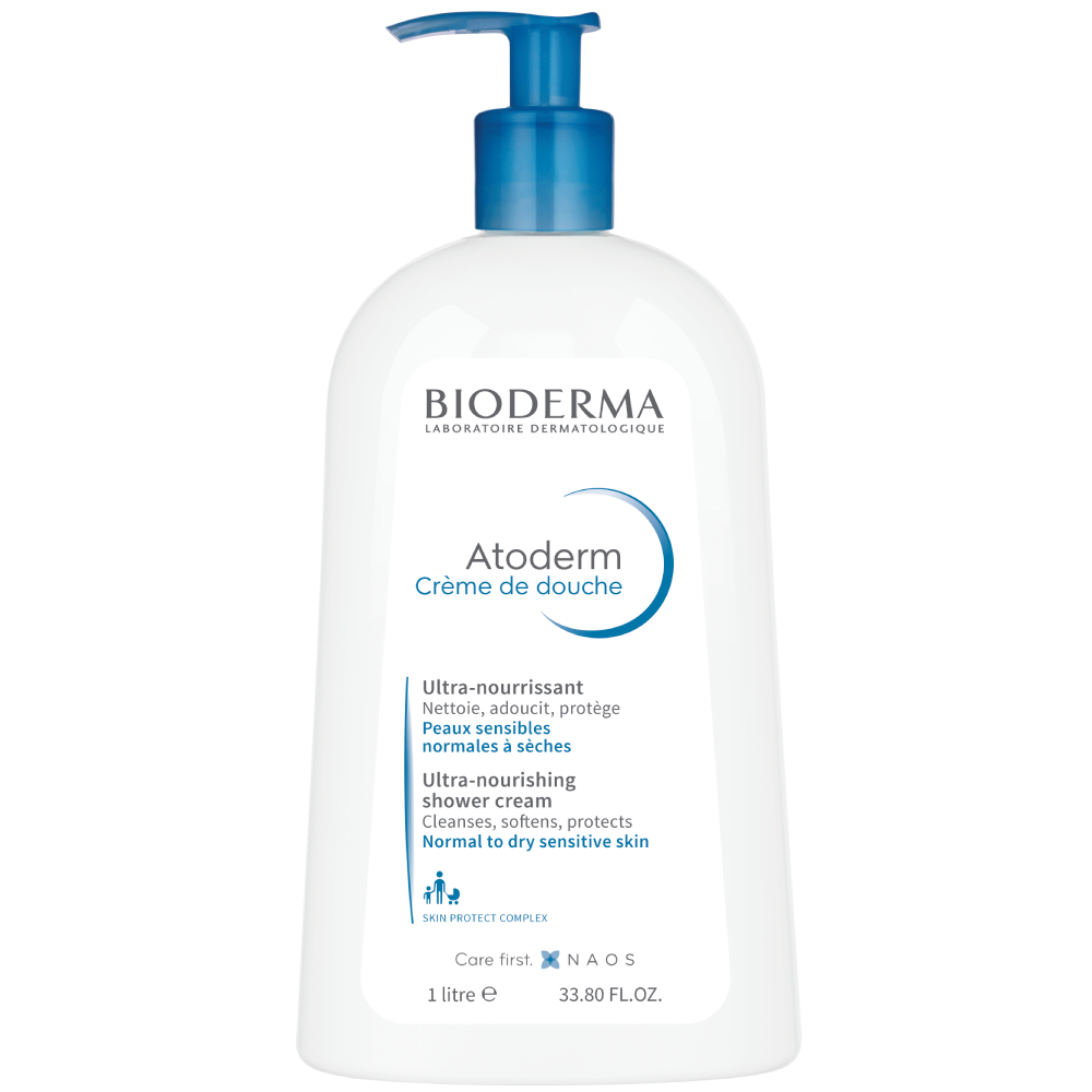BIODERMA Atoderm sprchový krém 1L | EUC Lékárna