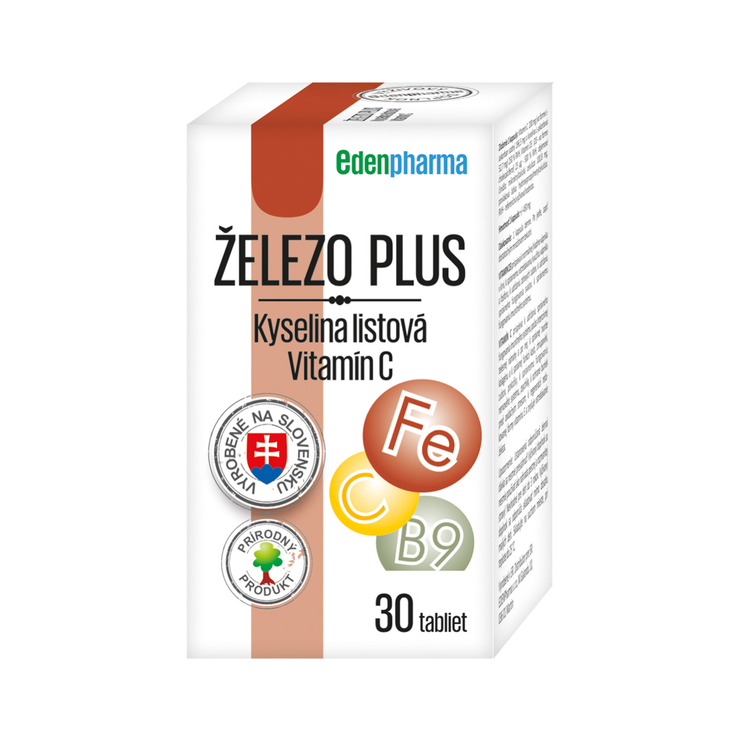Edenpharma Železo Plus tbl.30 | EUC Lékárna