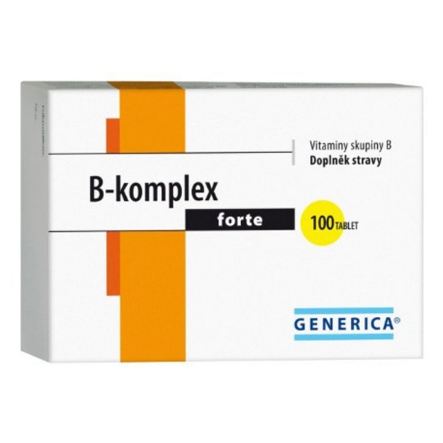 B-komplex forte tbl.100 Generica | EUC Lékárna