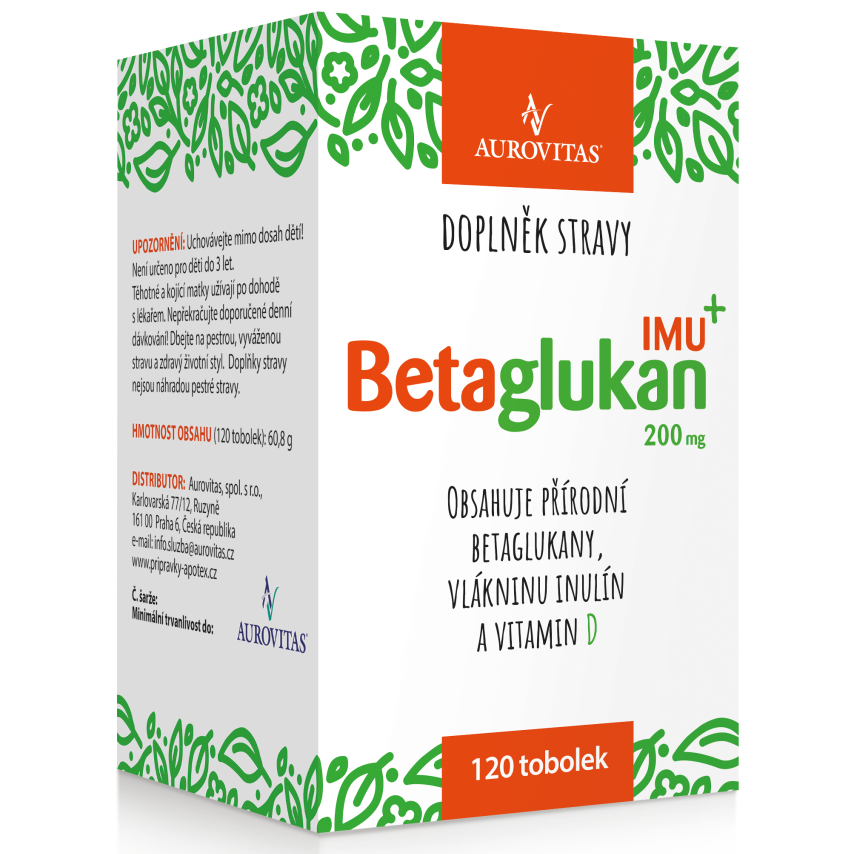 Betaglukan IMU 200mg tob.120 | EUC Lékárna