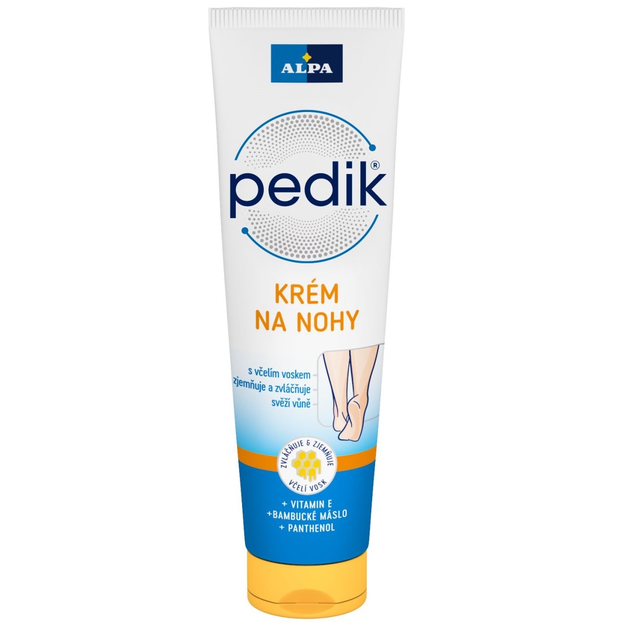 Pedik krém na nohy se včelím voskem 100ml | EUC Lékárna