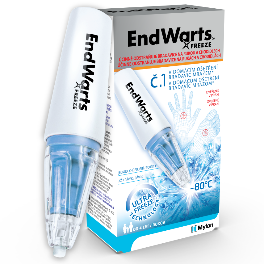 EndWarts FREEZE kryoterapie bradavic 7.5g | EUC Lékárna