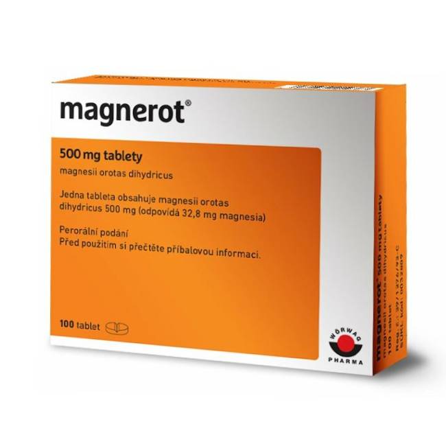 Magnerot 500mg tbl.nob.100 I | EUC Lékárna