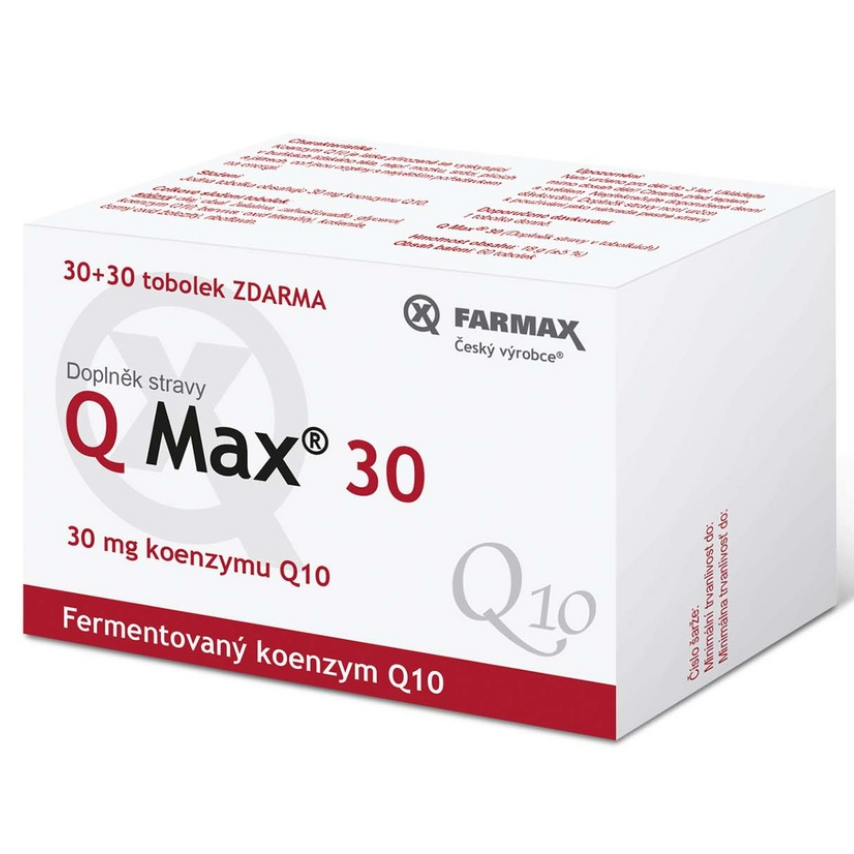 Q Max 30mg tob.30+30 zdarma | EUC Lékárna