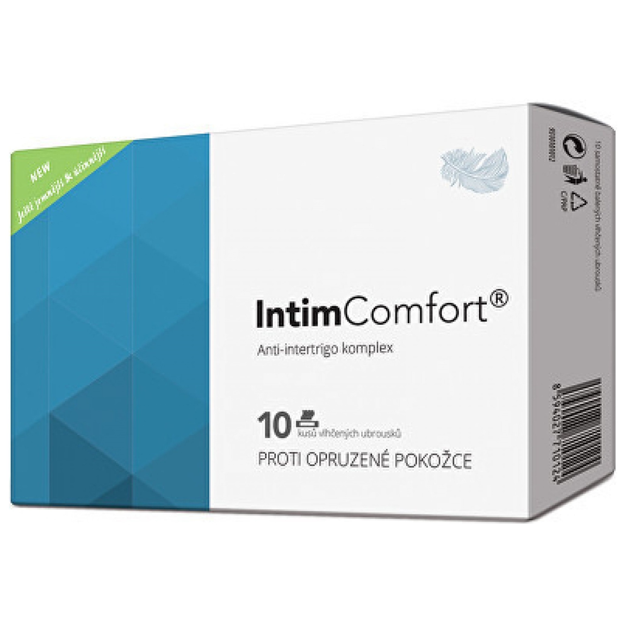Intim Comfort 10 kapesníčků-anti-intertrigo balsám | EUC Lékárna