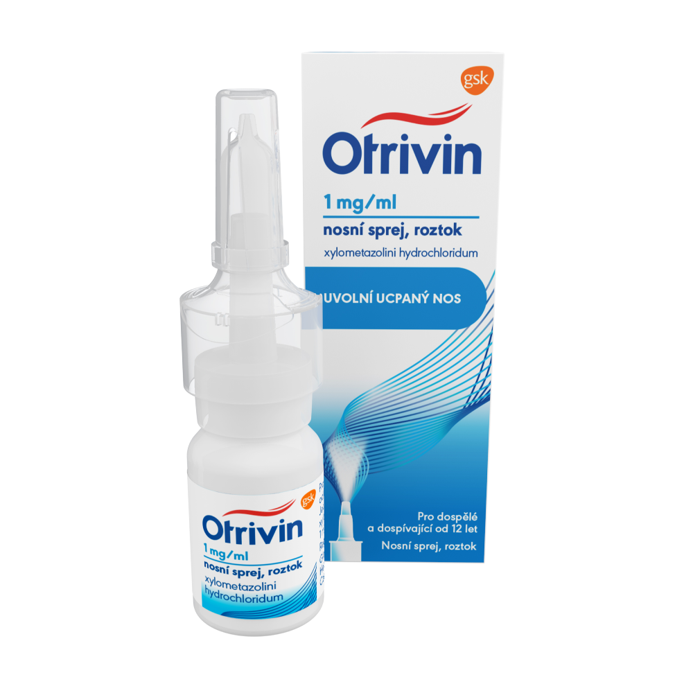 Otrivin 1mg/ml nas.spr.sol. 1x10ml | EUC Lékárna