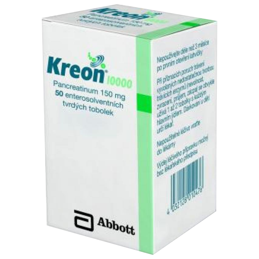 Kreon 10000U cps.etd.50 | EUC Lékárna