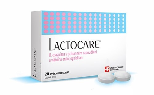 LACTOCARE PharmaSuisse tbl.20 | EUC Lékárna