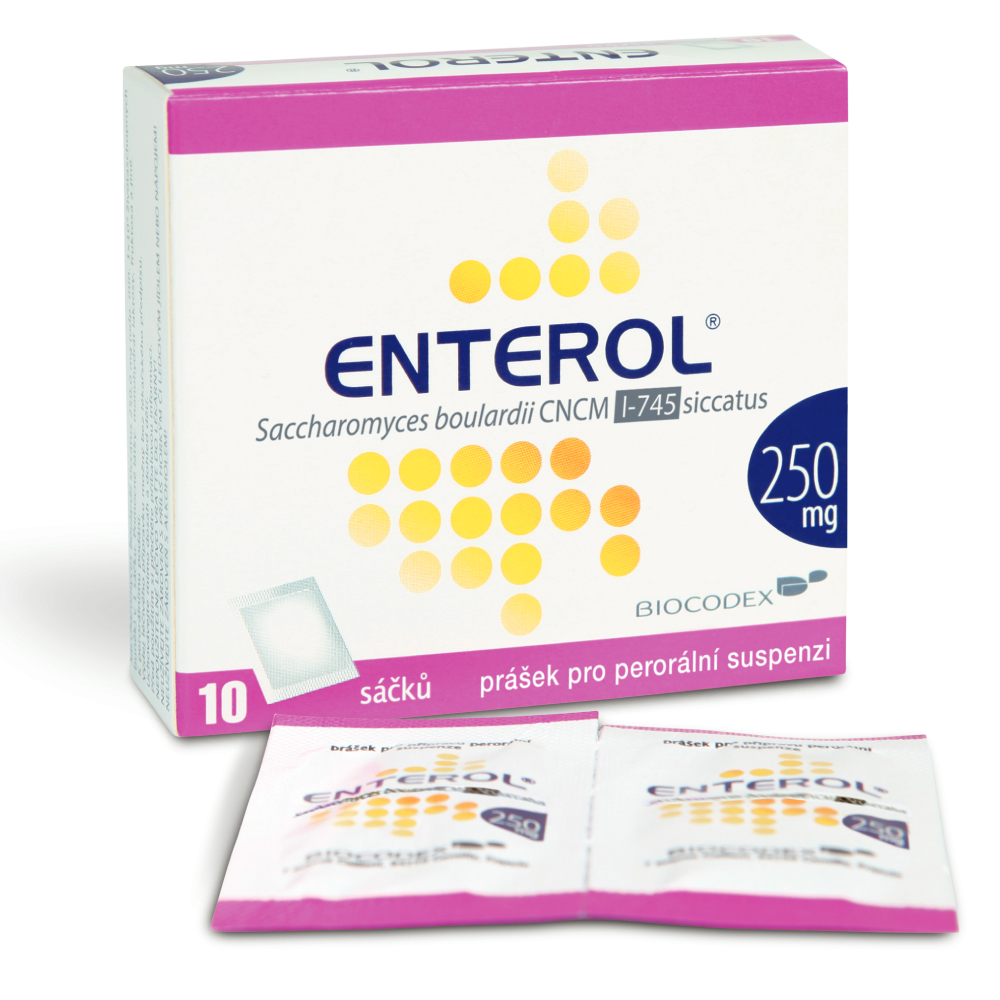 Enterol 250mg por.plv.sus.10 | EUC Lékárna