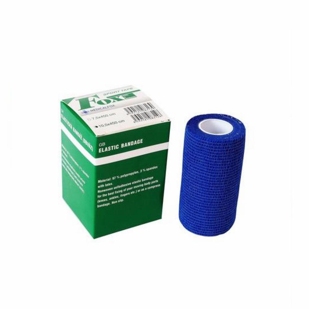 FOX ELASTIC BANDAGE samodržící bandáž 10cmx4.5m | EUC Lékárna