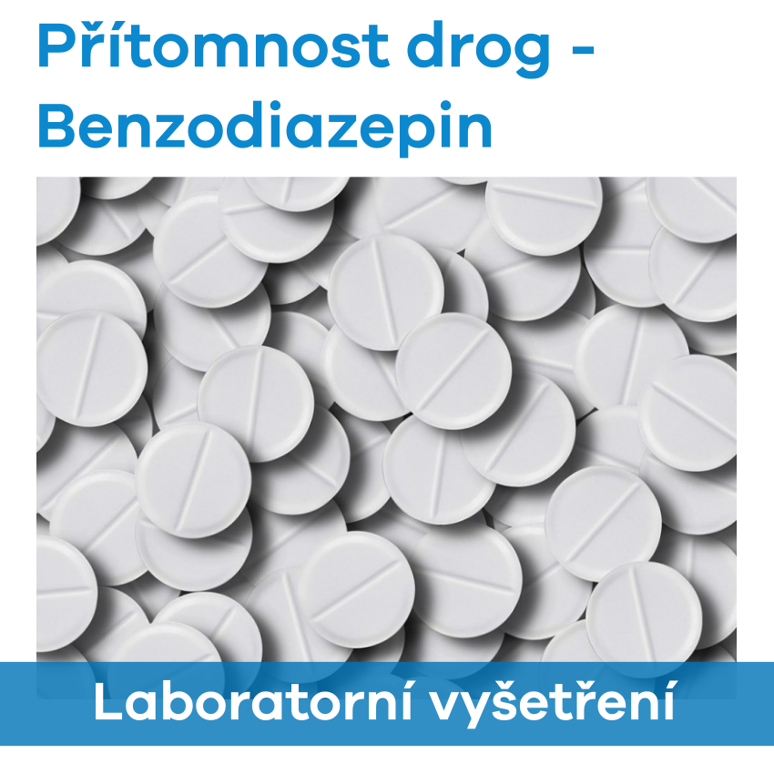 EUC Laboratoře - Přítomnost drog (Benzodiazepin) | EUC Lékárna