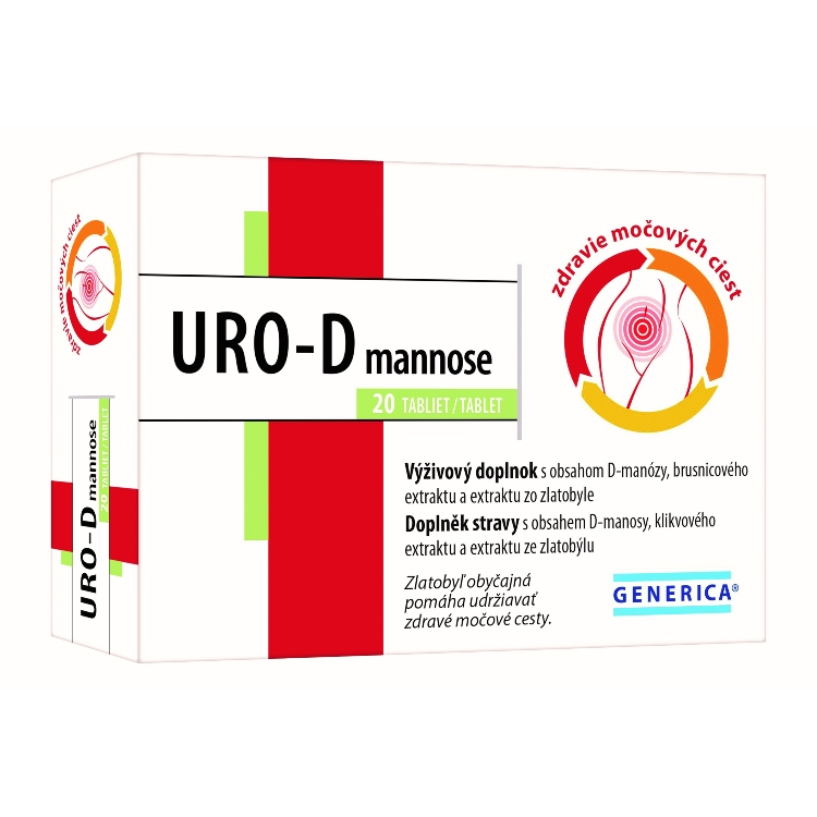 URO-D mannose tbl.20 Generica | EUC Lékárna