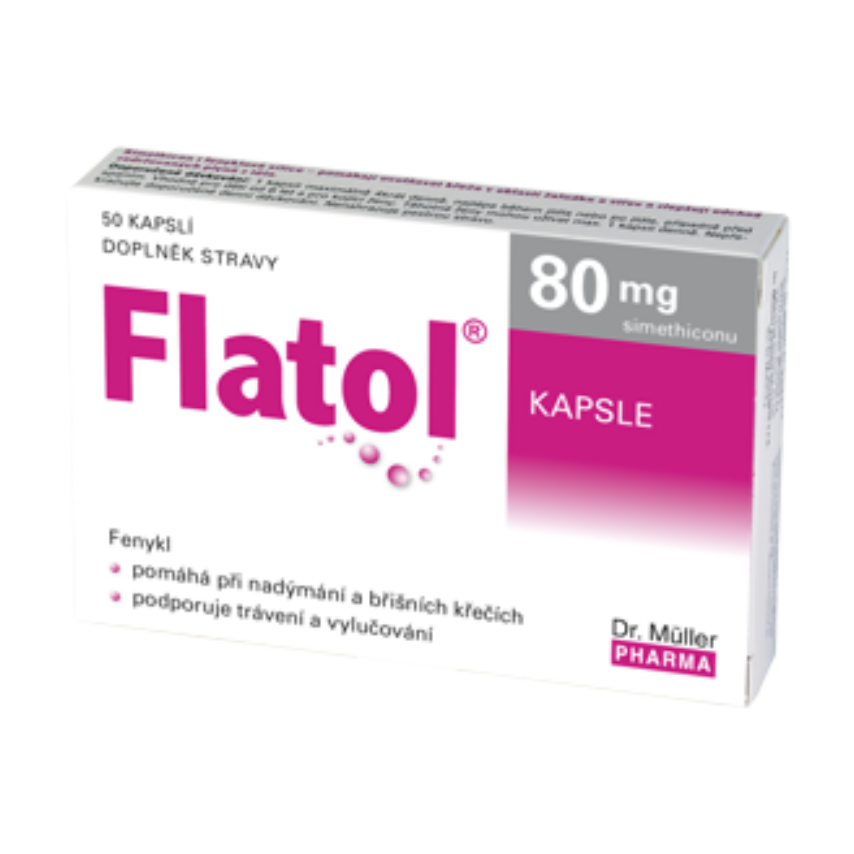Flatol 80mg cps.50 Dr.Müller | EUC Lékárna