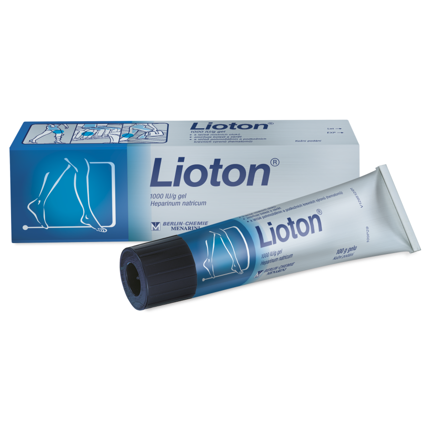 Lioton 1000IU/g gel 100g | EUC Lékárna