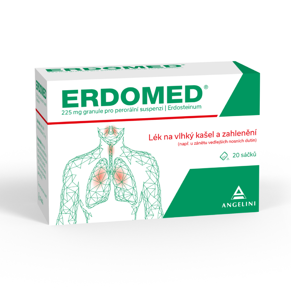 Erdomed 225mg por.gra.sus.20x225mg | EUC Lékárna