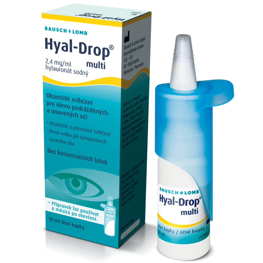 Hyal-Drop multi oční kapky 2.0 10ml | EUC Lékárna