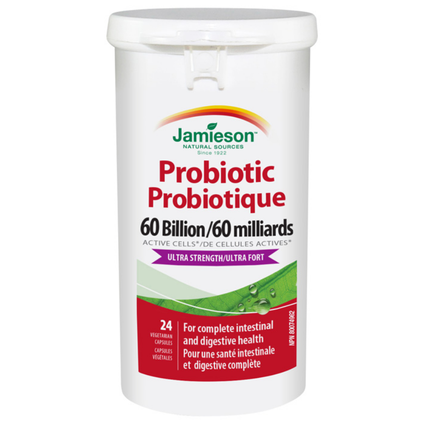 JAMIESON Probiotic 60miliard ULTRA STRENGTH cps.24 | EUC Lékárna