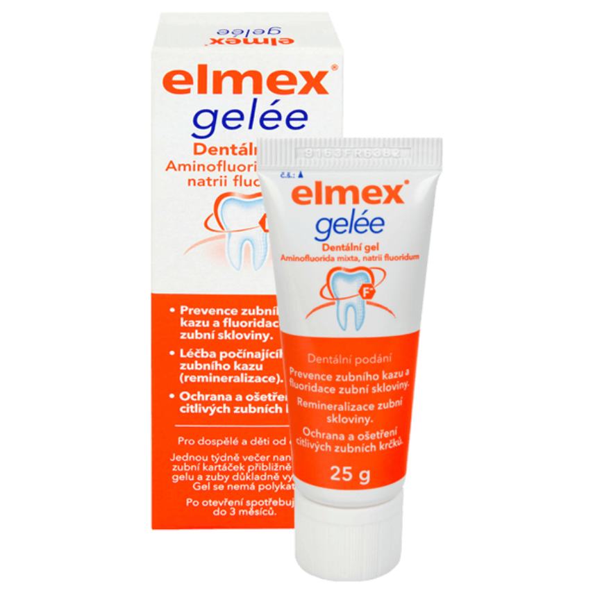 Elmex Gelee stm.gel 1x25mg | EUC Lékárna