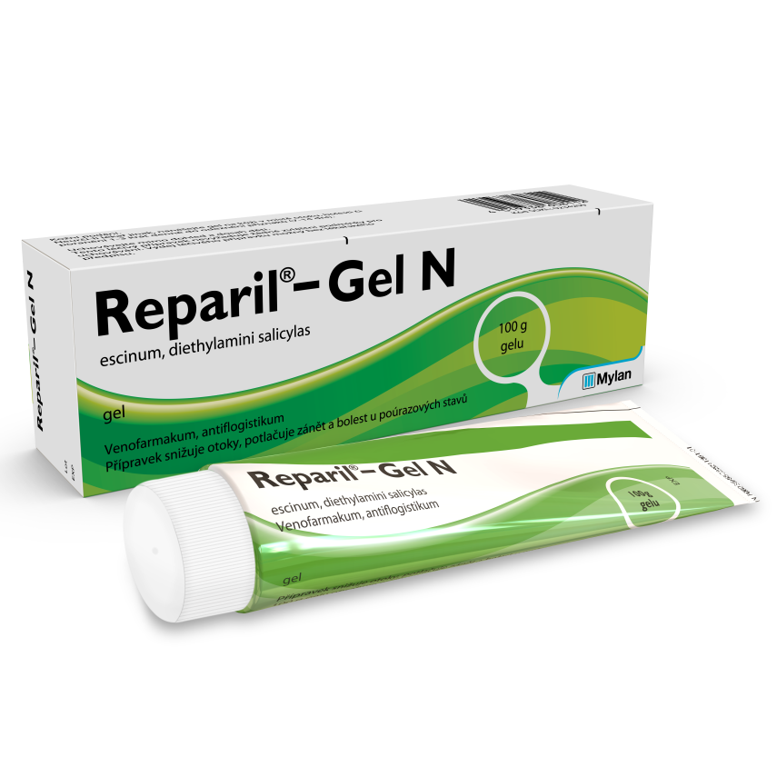 Reparil-Gel N 10mg/g+50mg/g gel 100g I | EUC Lékárna