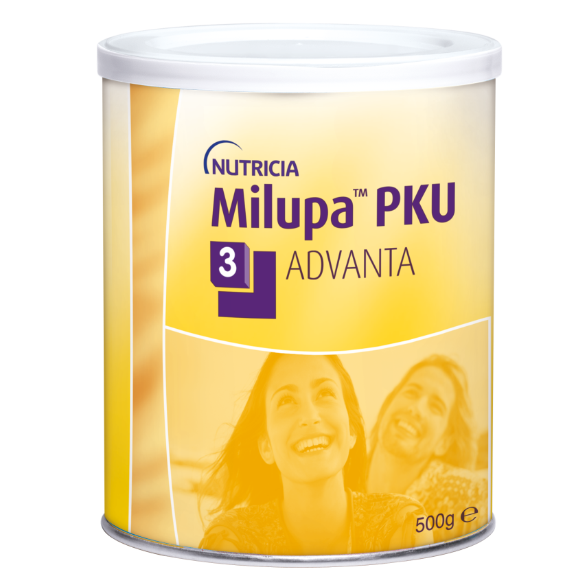 Milupa PKU 3 Advanta por.plv.1x500g nový | EUC Lékárna