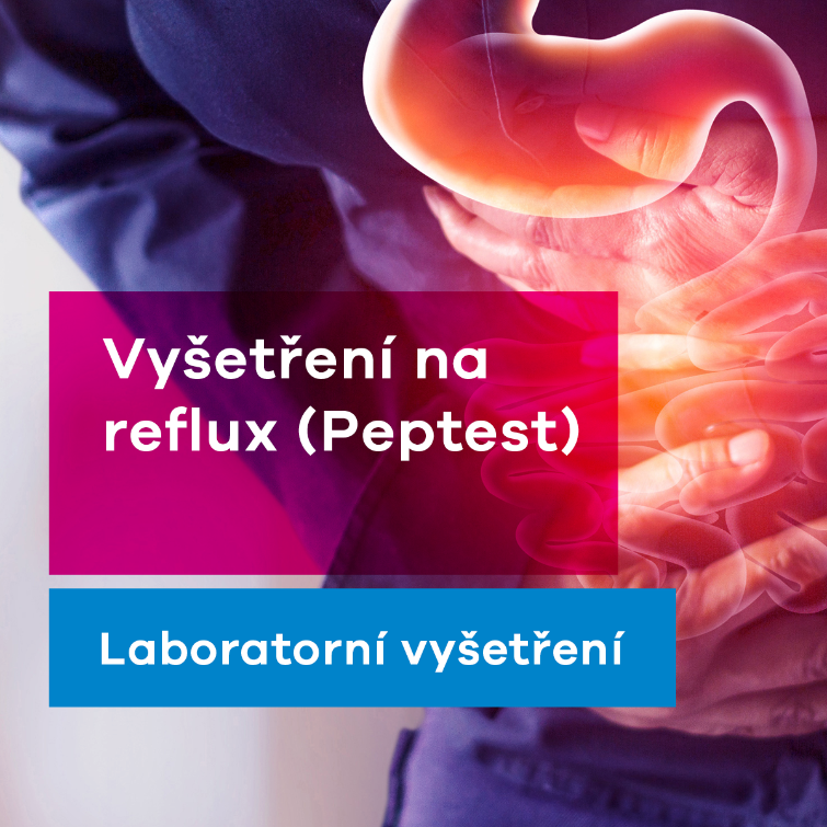 Vyšetření na reflux (Peptest) | EUC Lékárna