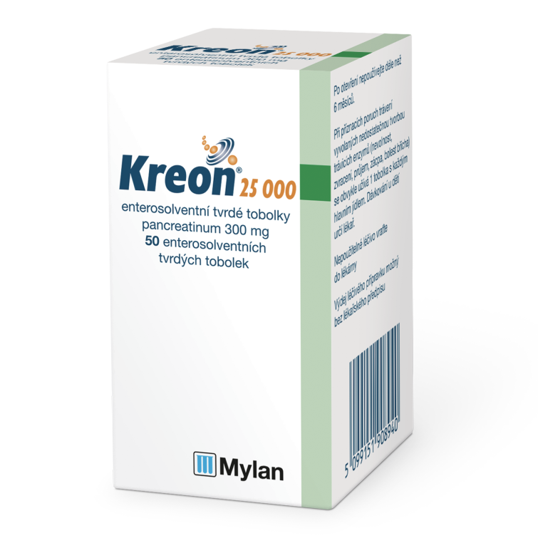 Kreon 25000U cps.etd.50 | EUC Lékárna