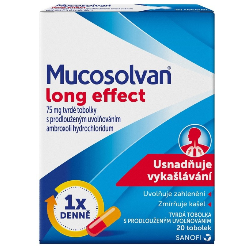 Mucosolvan Long Effect 75mg cps.pro.20 | EUC Lékárna