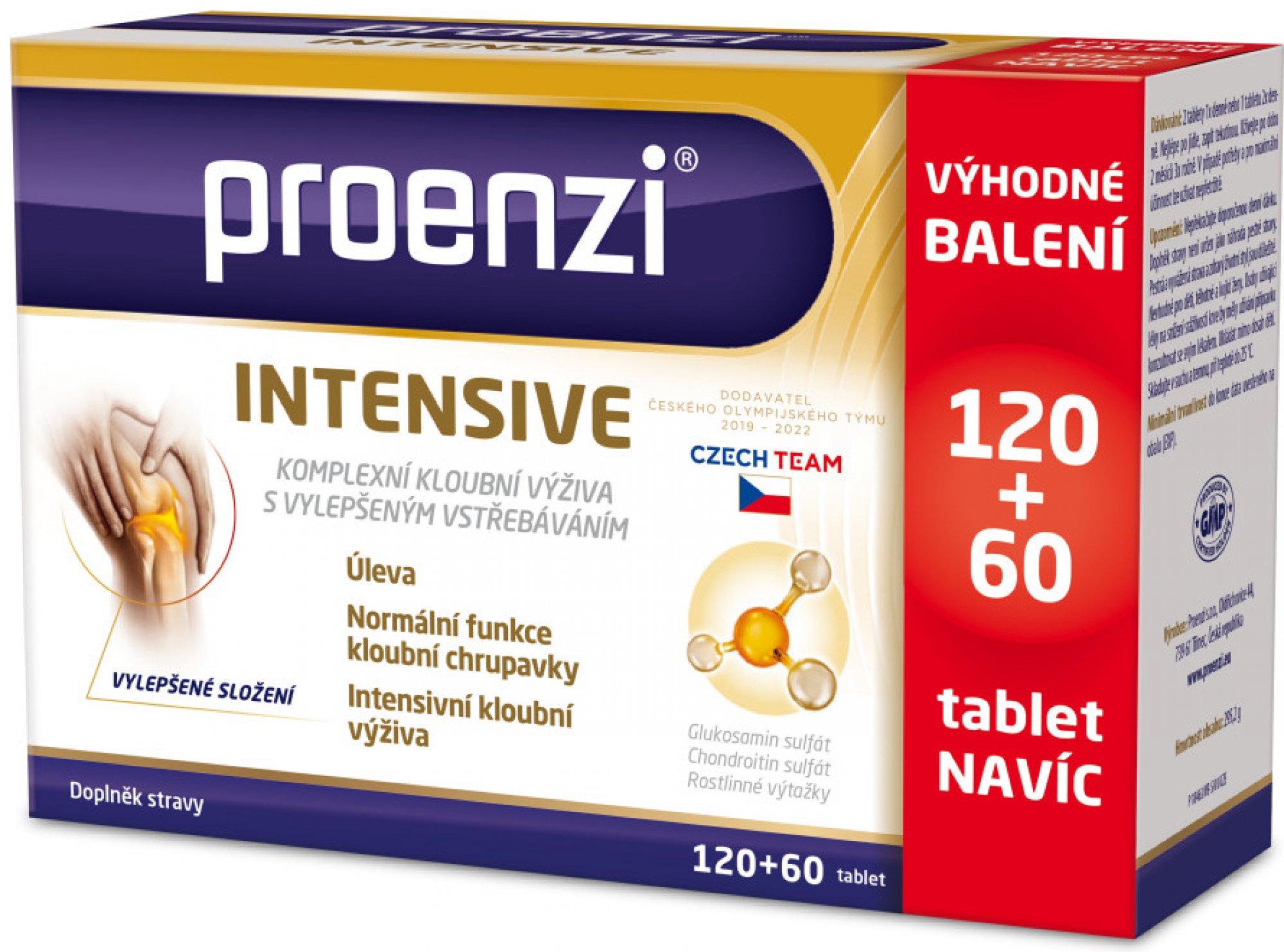 Proenzi Intensive tbl.120+60 Promo 2024 | EUC Lékárna