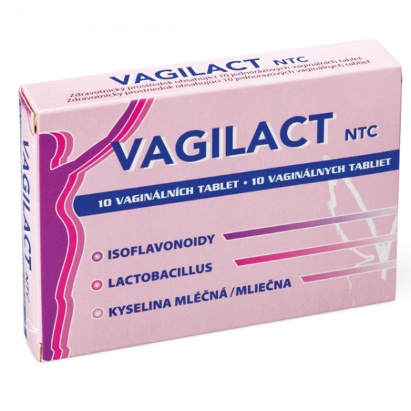 VAGILACT NTC 10 vaginálních tablet | EUC Lékárna