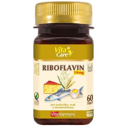 VitaHarmony Riboflavin 10mg tbl.60 | EUC Lékárna