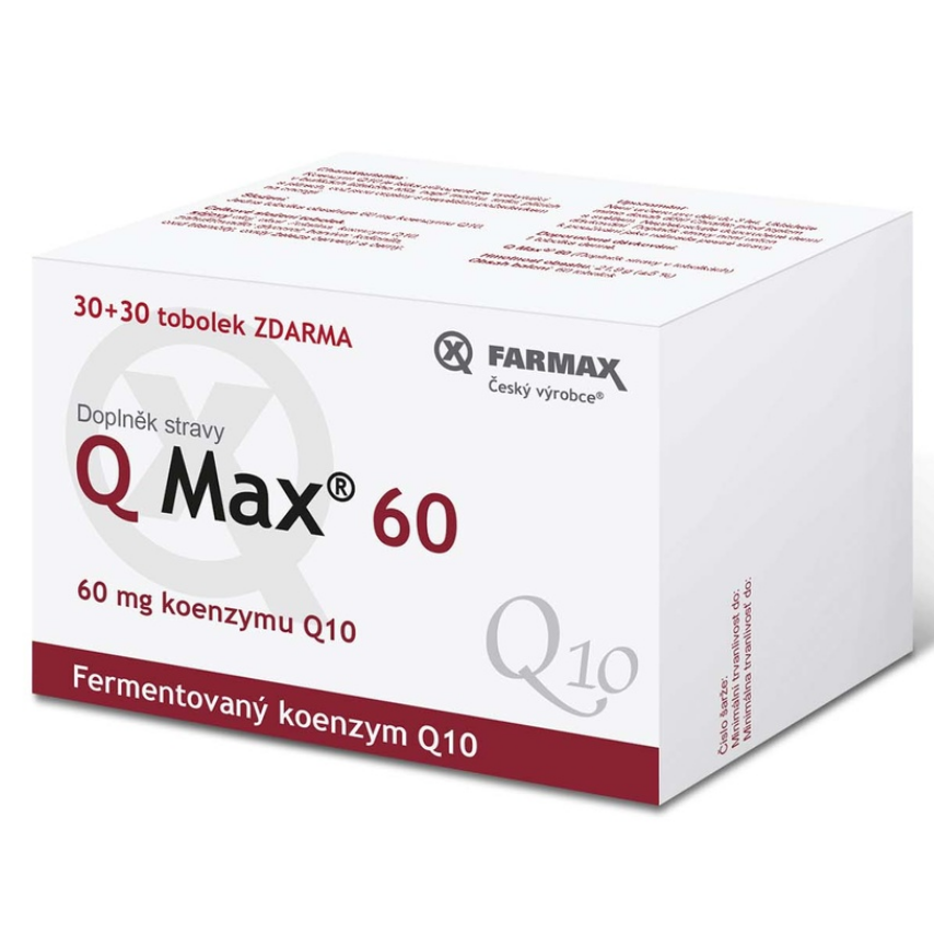 Q Max 60mg tob.30+30 zdarma | EUC Lékárna