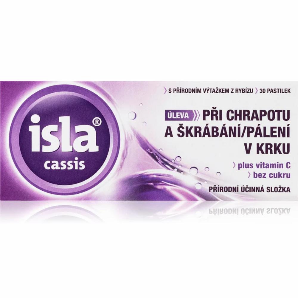 Isla Cassis 30 pastilek | EUC Lékárna