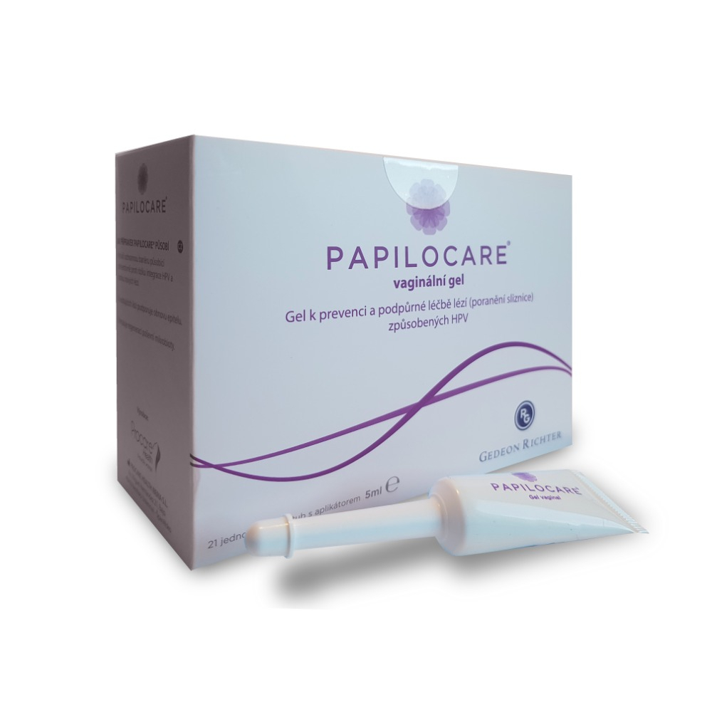 Papilocare vaginální gel 21x5ml | EUC Lékárna