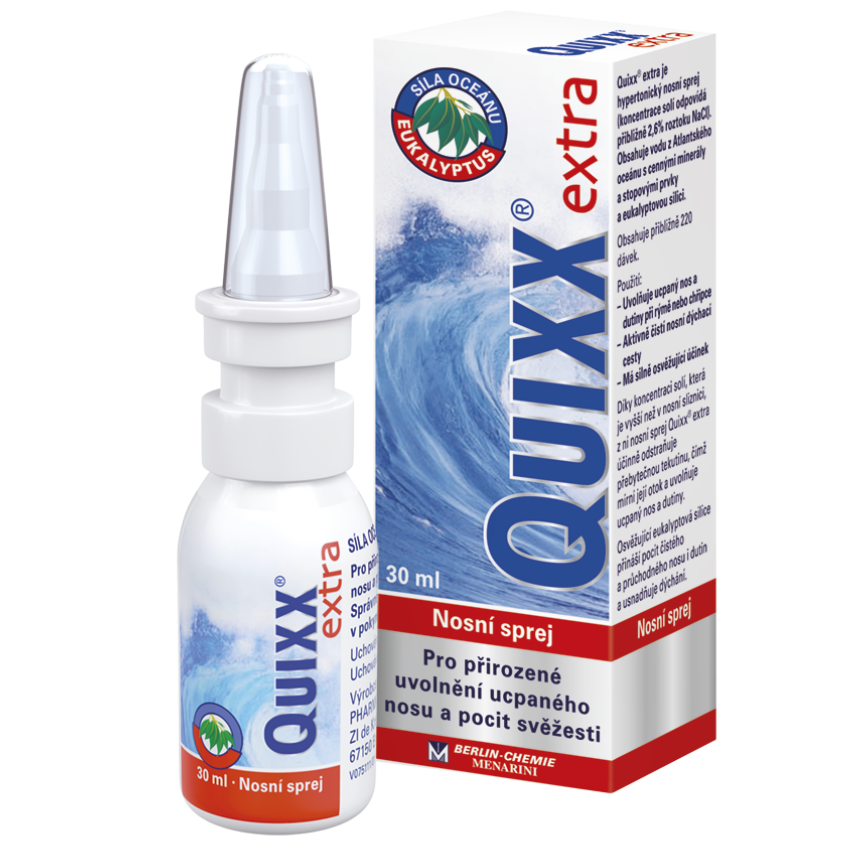 Quixx extra nosní sprej 30ml | EUC Lékárna