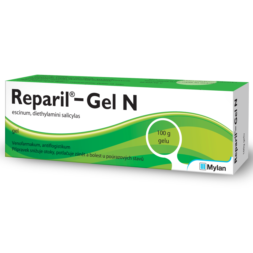 Reparil-Gel N 10mg/g+50mg/g gel 100g I | EUC Lékárna