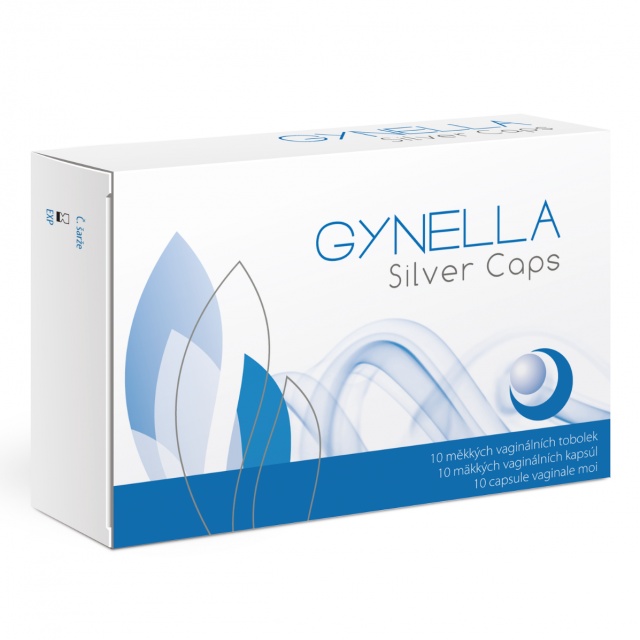 GYNELLA Silver Caps 10 vaginálních tobolek | EUC Lékárna