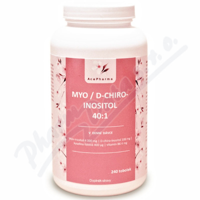 AcePharma Myo/D-chiro-inositol 40:1 tob.240 | EUC Lékárna