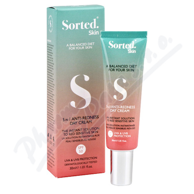 Sorted Skin Anti-Redness 5 in 1 Day Cream 30ml | EUC Lékárna